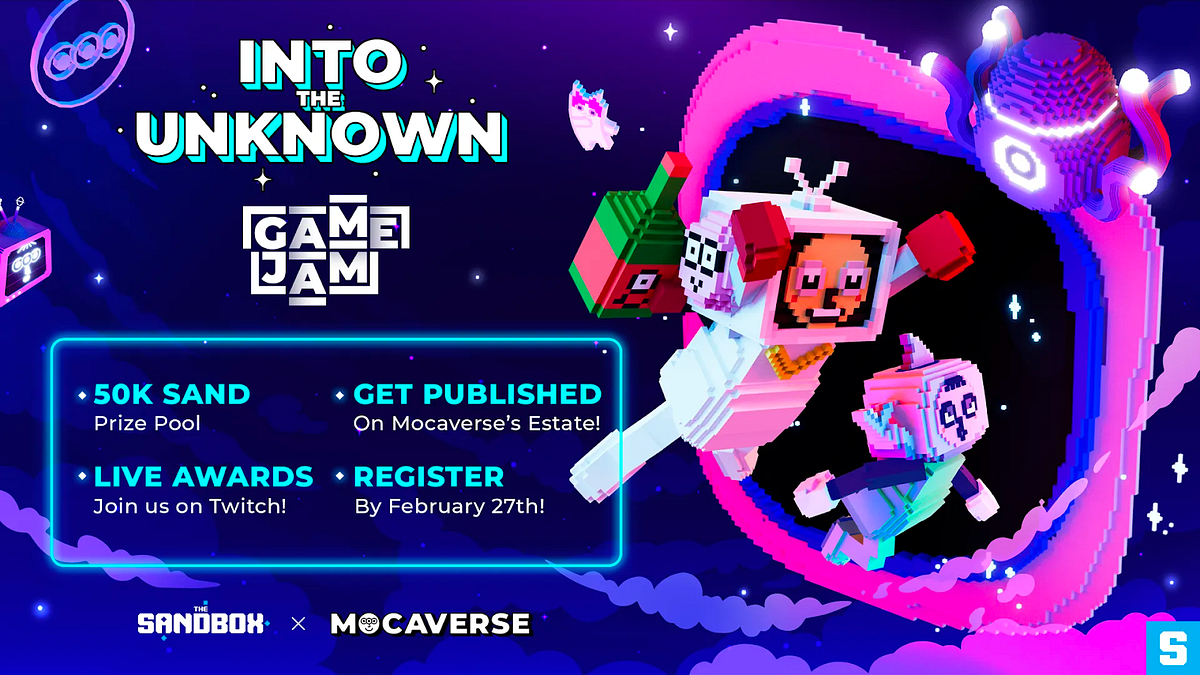 The Sandbox Into the Unknown 遊戲創作大賽開啓 進入未知世界吧！ | by ...