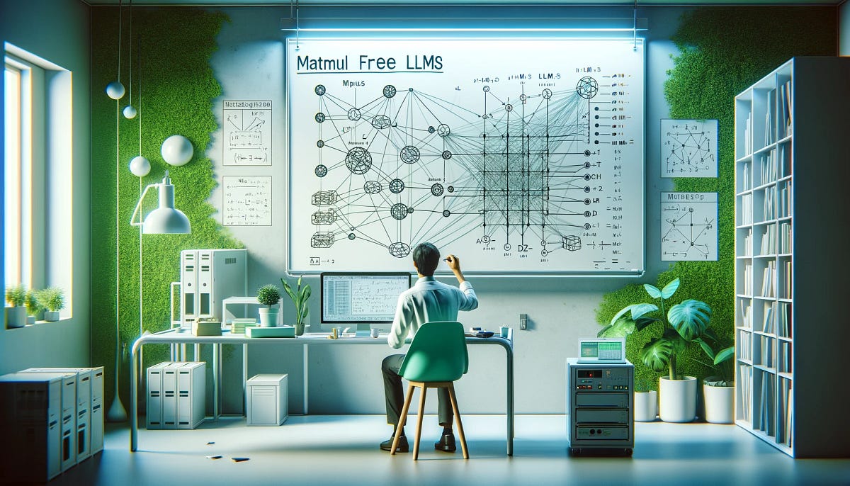 Superfast Matrix-Multiplication-Free LLMs Are Finally Here | by Dr. Ashish Bamania | Level Up Coding