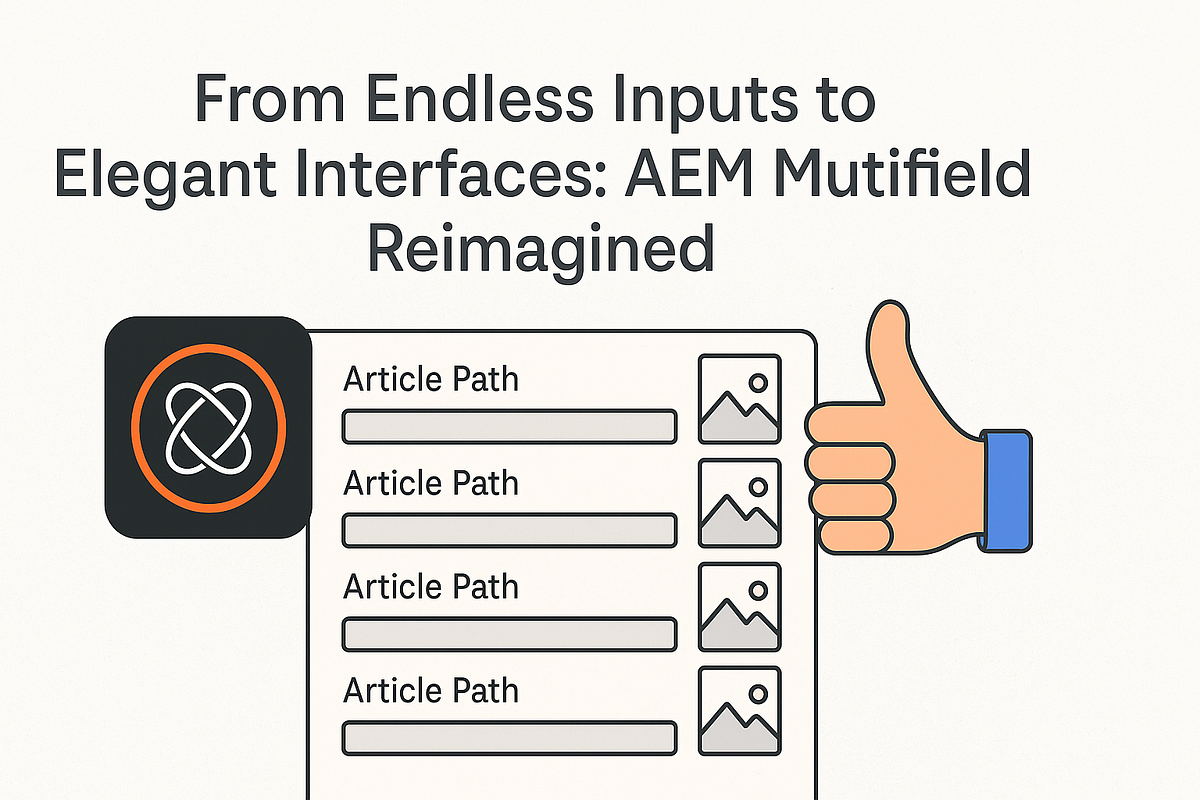 🧩 From Endless Inputs to Elegant Interfaces: AEM Multifield Reimagined | by Latha Manivannan ...