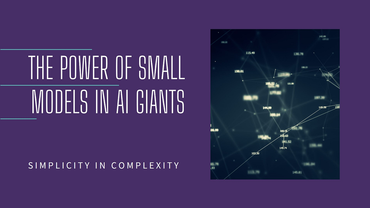 Simplicity in Complexity: The Power of Small Models in the Age of AI ...