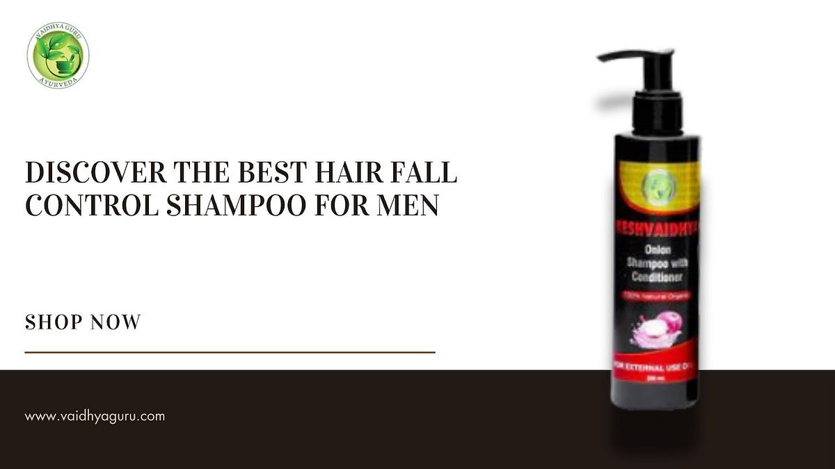 Best Shampoos for Men to Stop Hair Fall in Its Tracks | by ...