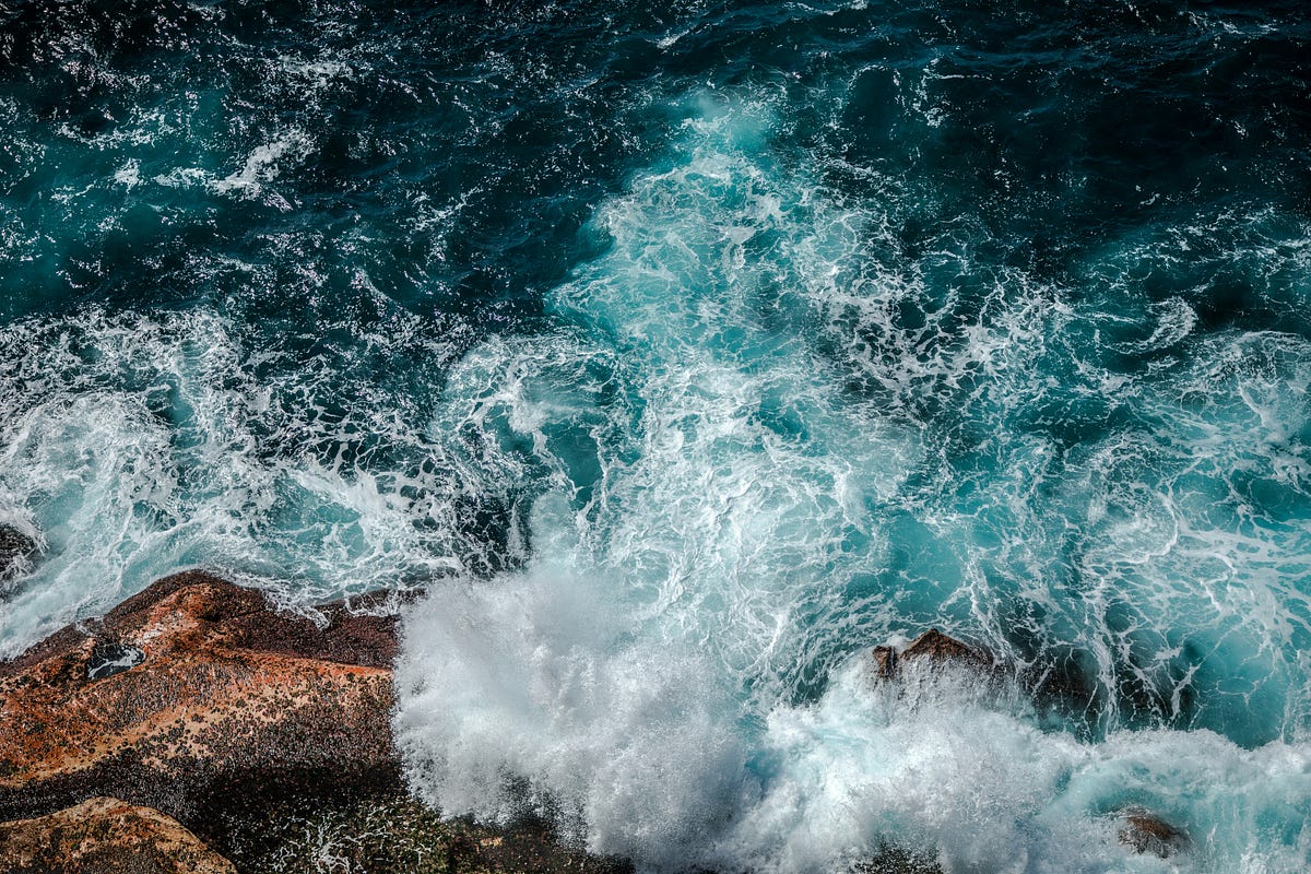 Crashing Tides. Our emotions, like the ocean, hold a… | by The Shadows ...