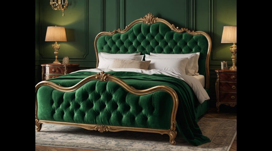Green Velvet Bed | by Norma Kimball | Medium
