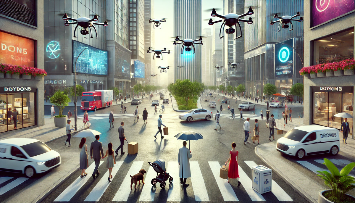 Why unmanned aerial vehicle are shaping futuristic visions. | by Noskov Den | Nov, 2024 | Medium