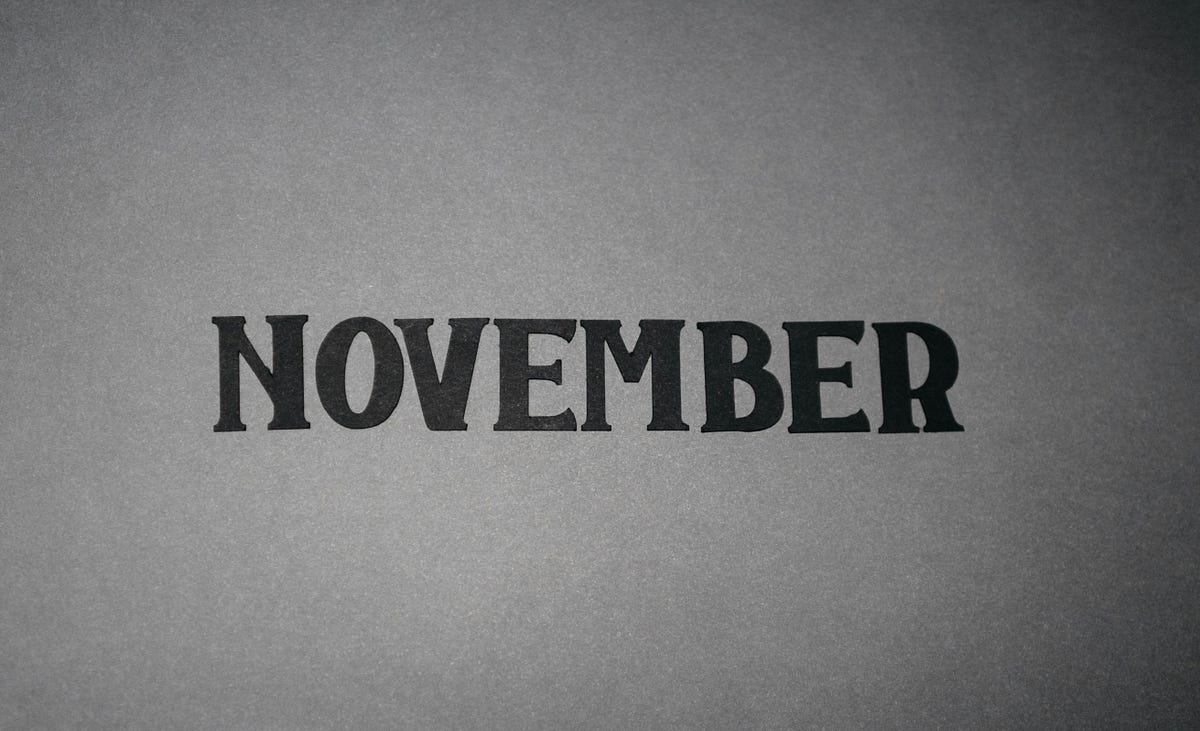 Dear November, I’m Ready to Begin Again | by Tuba Naaz | Pen With Paper ...