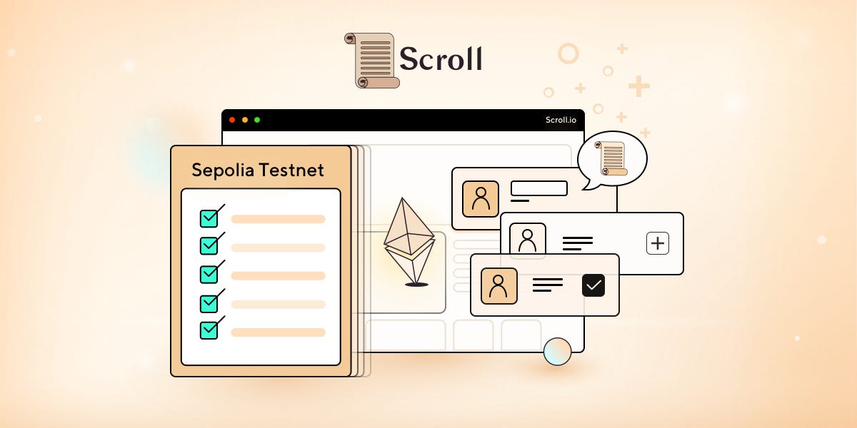 Scroll Sepolia Guide 2023. Scroll — это собственное решение zkEVM… | by ccoin_trade | Medium