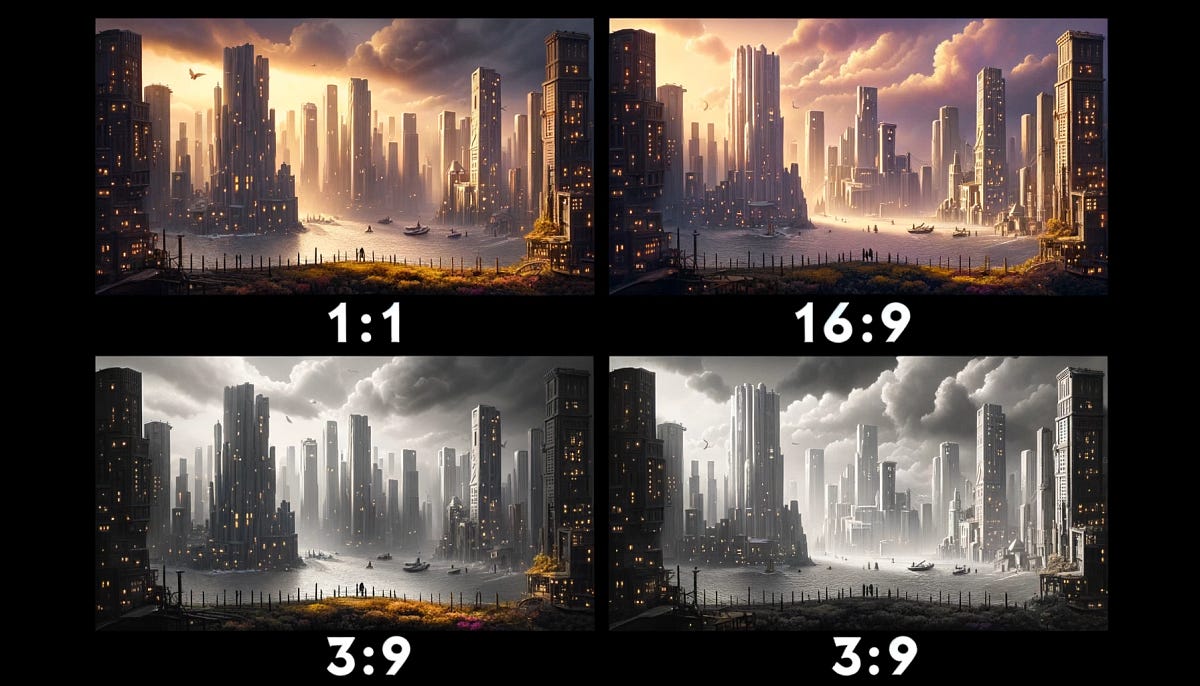 How to Easily Use the Midjourney -ar Aspect Ratio | by Lynn Mikami | Medium
