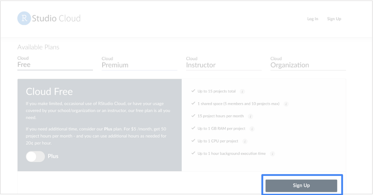 How to Access RStudio Cloud. In order to use RStudio Cloud, you need ...