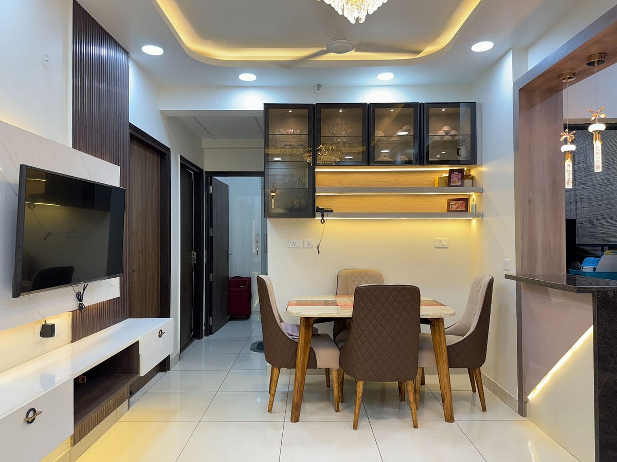 How this 3BHK Home Design In Coco County, Greater Noida Balances Style ...
