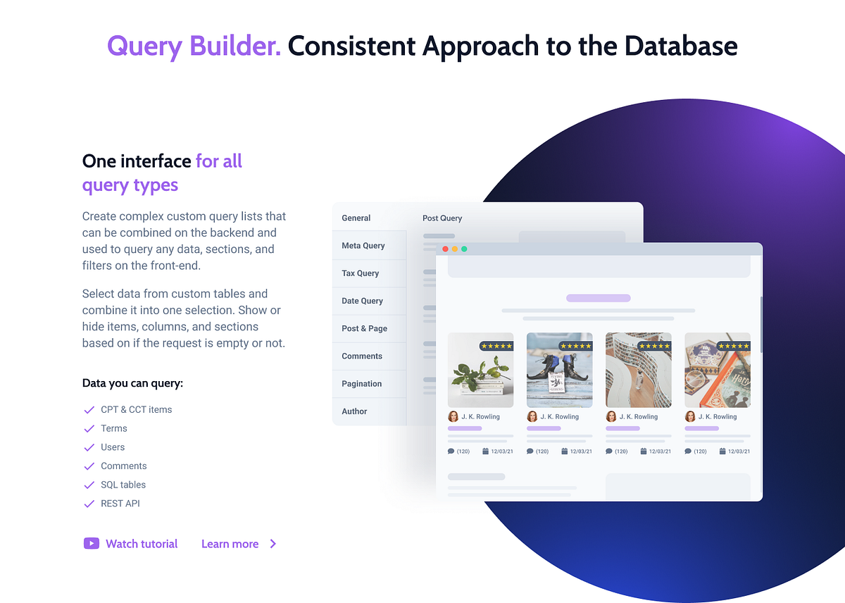 Comprehensive Queries Made Easy: JetEngine Query Builder Review | by ...