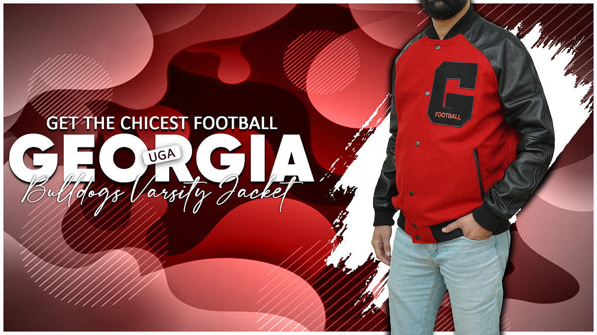 Buy Football UGA Georgia Bulldogs Varsity Jacket | Medium