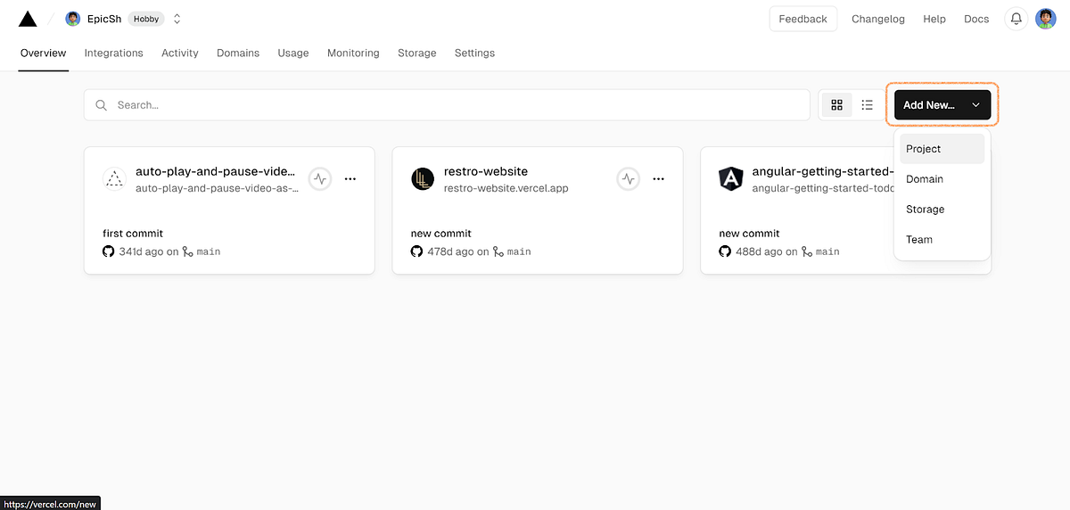 Deploy your VueJS application with Vercel | by Raj Lanjewar | Medium Deploy your VueJS application with Vercel | by Raj Lanjewar | Medium