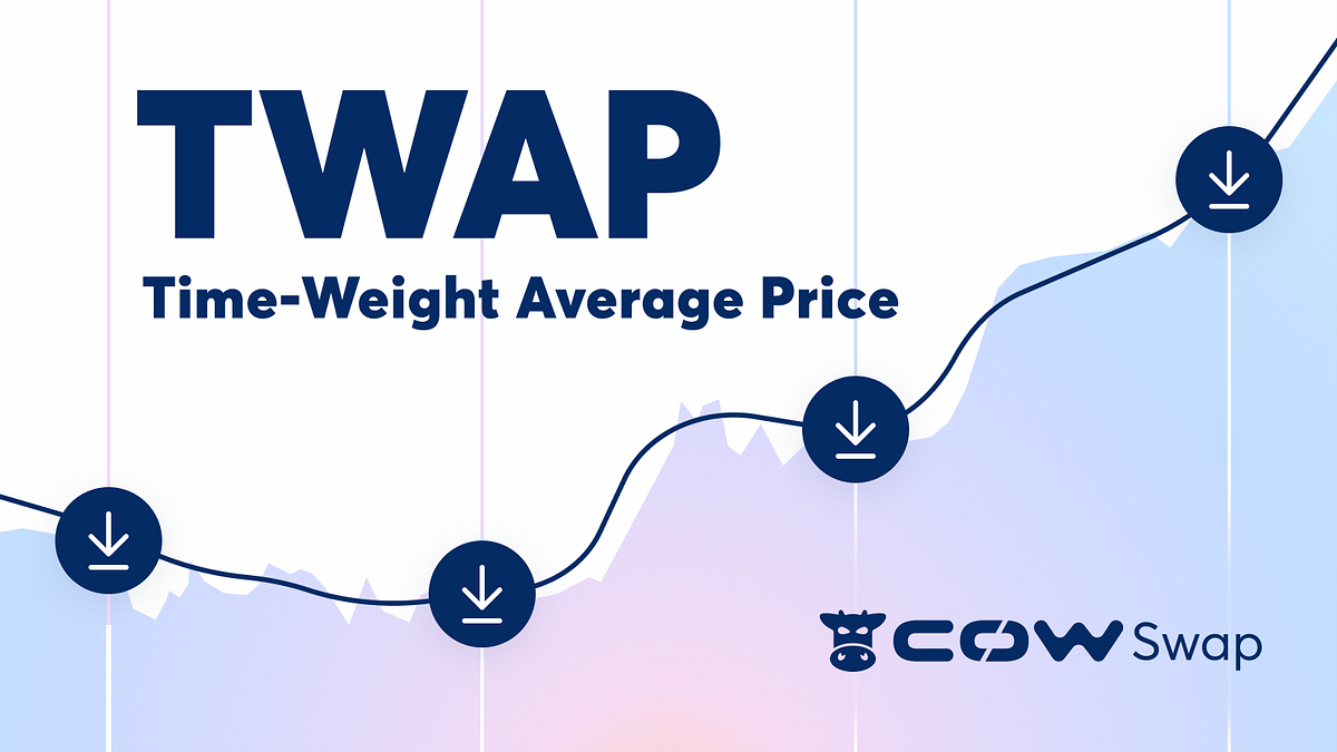 CoW Swap Launches TWAP Orders. CoW Swap is excited to announce the ...
