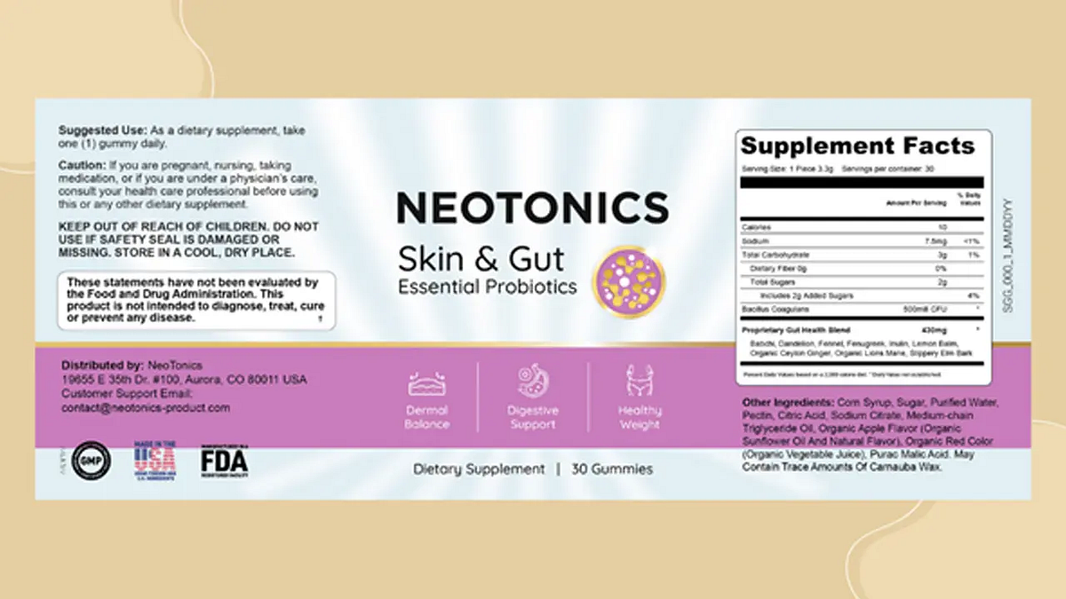 Neotonics Canada Neotonics Reviews (Controversial Report): An In-Depth ...