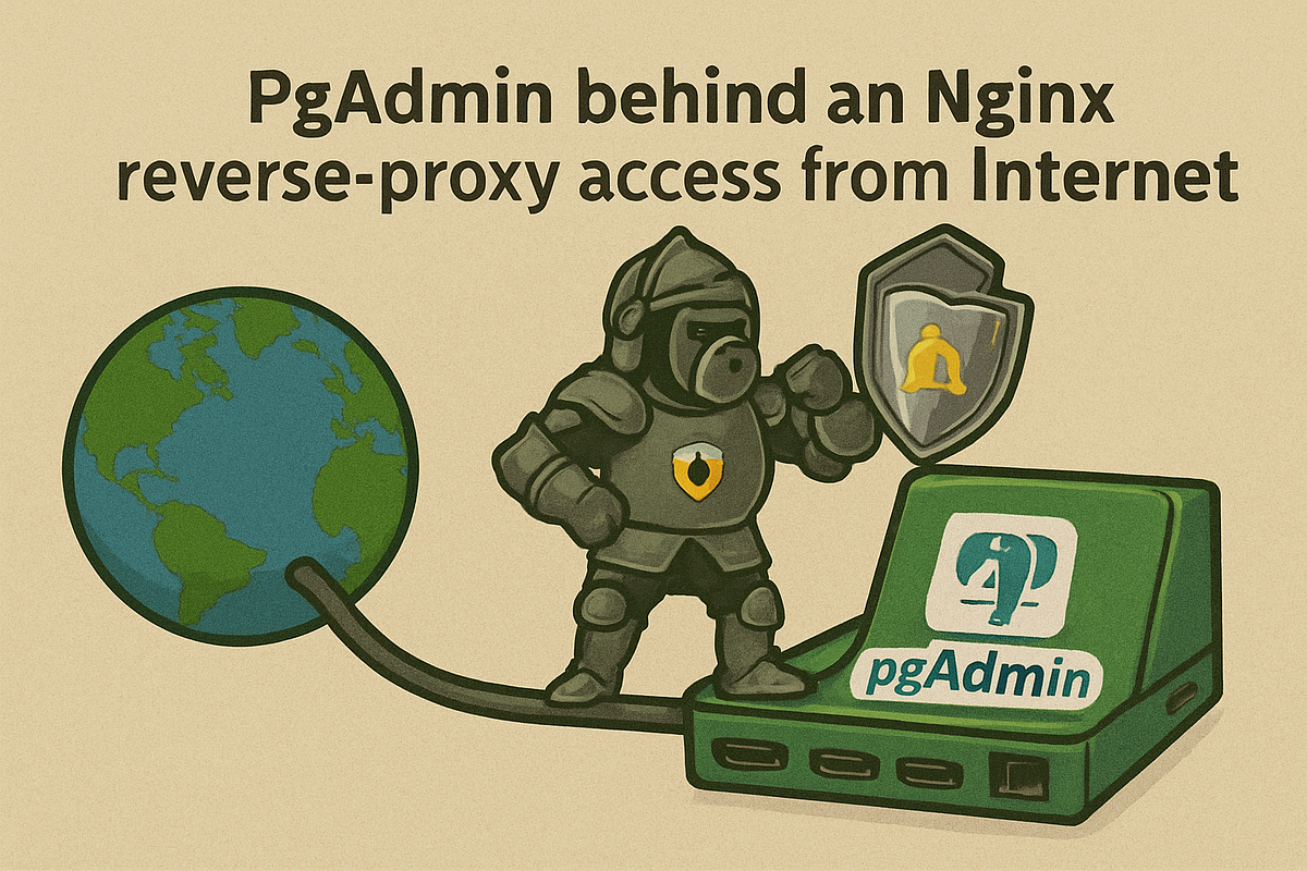 How to configure containerized PgAdmin + Nginx Reverse Proxy | by Levente Csikor | CodeX | Medium