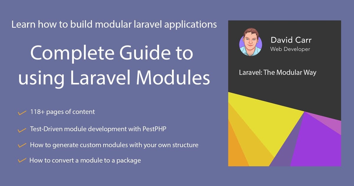 New book: Laravel The Modular Way | by David Carr | Medium