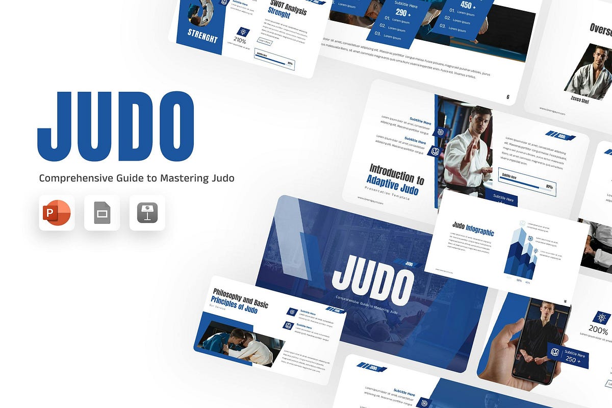 Judo — Sport Powerpoint Template | by Digitaldynamo | Jun, 2024 | Medium