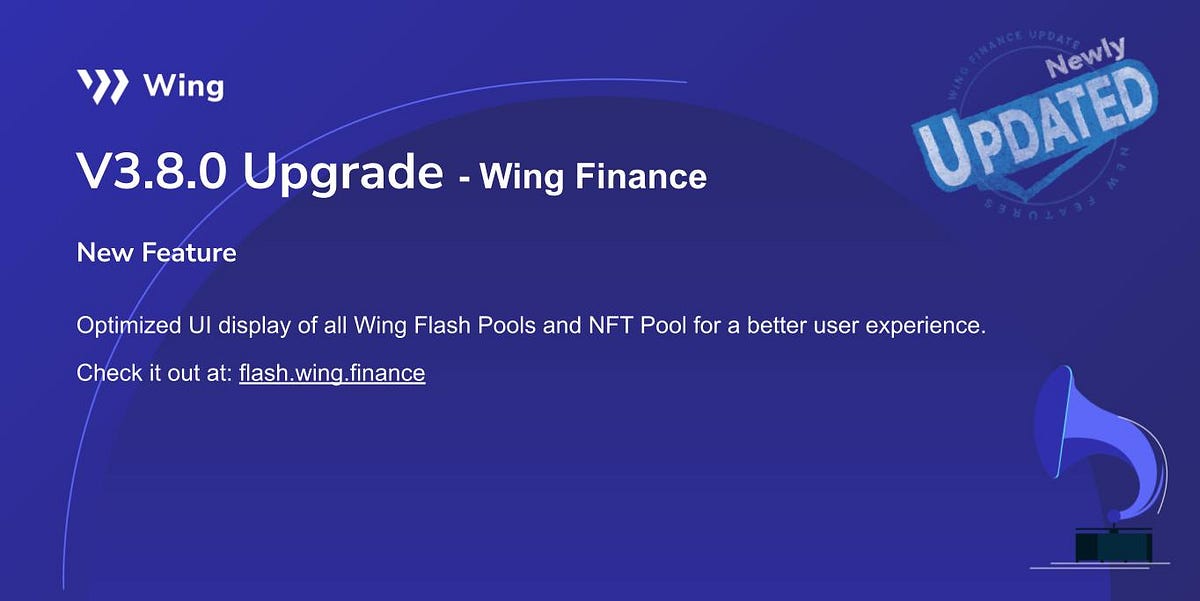 What’s New with Wing Finance?. V3.8.0 and V3.7.3 Upgrade | by Wing ...