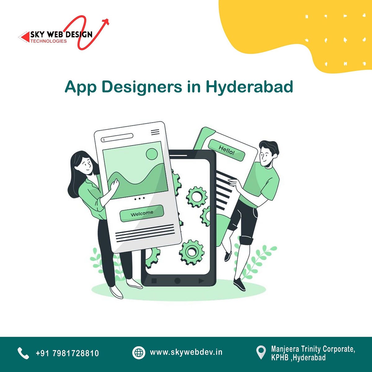 App Designers in Hyderabad. Introduction | by Skywebdesign | Jul, 2024 ...