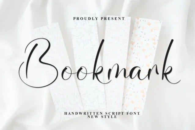 Bookmark Calligraphy Font | by audrey97 | Sep, 2024 | Medium