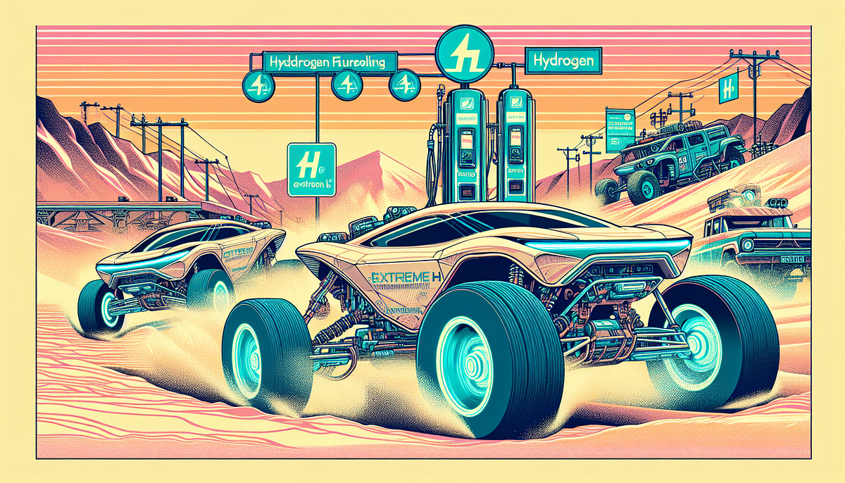 Extreme E Rebranded as Extreme H, Launching Hydrogen-Powered Racing ...
