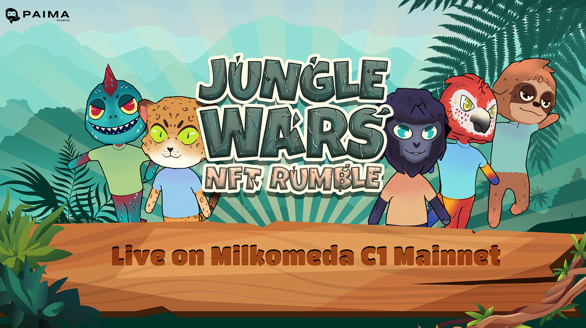 Jungle Wars: NFT Rumble is Now Live on Milkomeda C1! | by Paima Studios | Medium