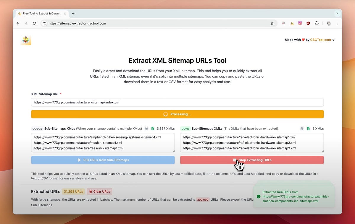 How to extract URLs from a large XML sitemap online | by Phạm Văn Trung | Oct, 2024 | Medium