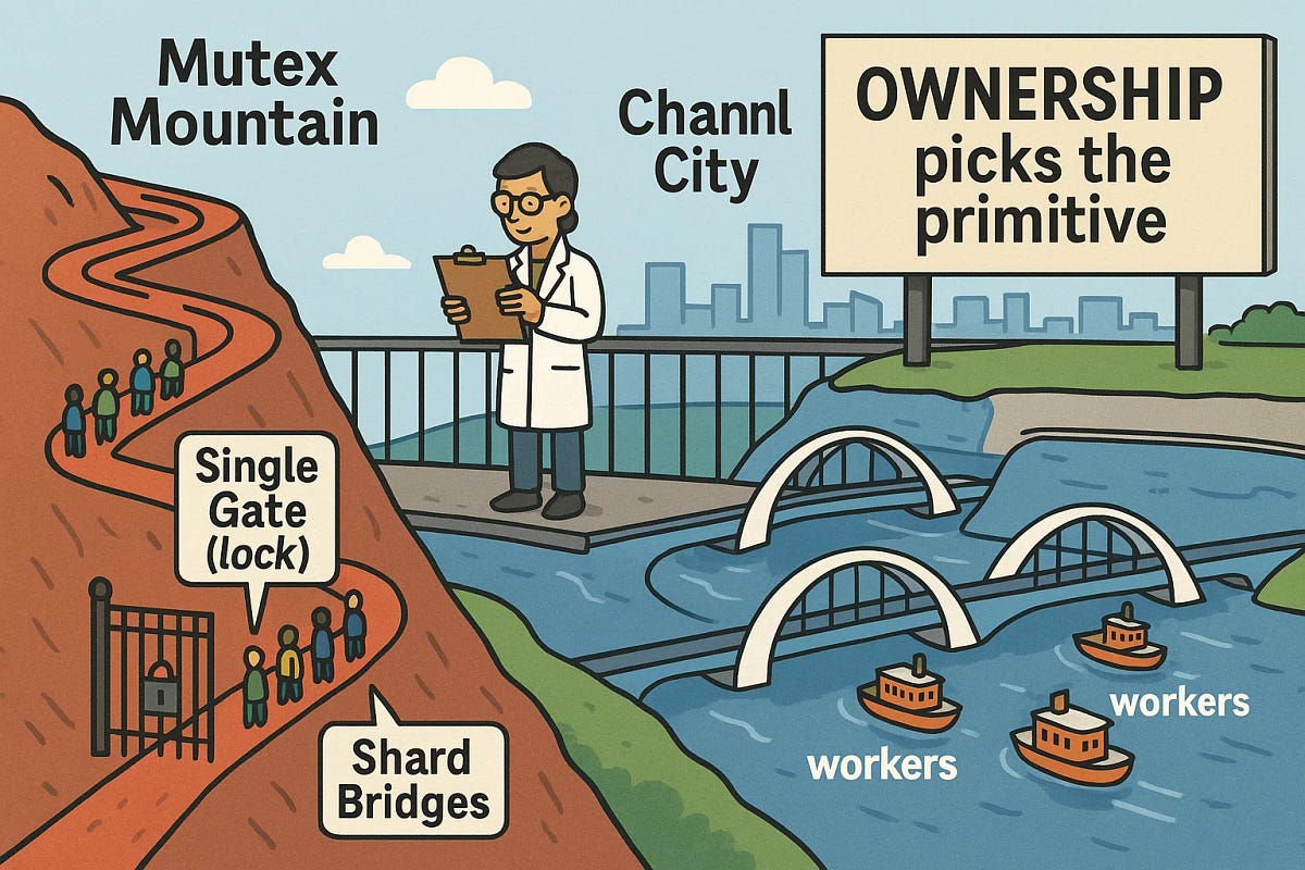 Channels vs Mutex in Go: The One Rule That Prevents Tail-Latency Hell | by Thread Whisperer ...