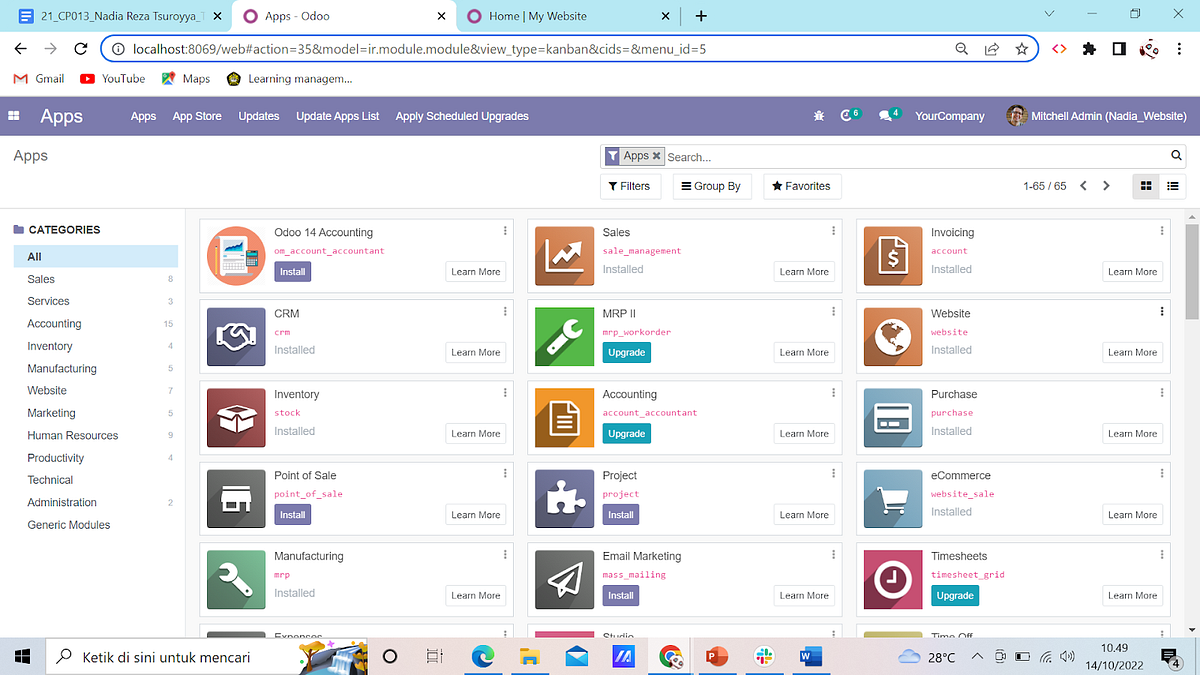 Langkah-Langkah Membuat Website Di Localhost Dan Setting Logo Website ...