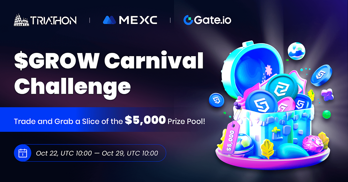 🔥$GROW Trading Competition is now live! 🔥A $5,000 GROW token prize pool ...