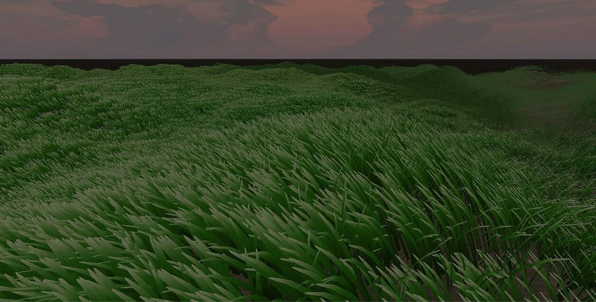 Using the Geometry Shader In Unity To Generate Countless Of Grass On GPU | by Jiadong Chen | The ...