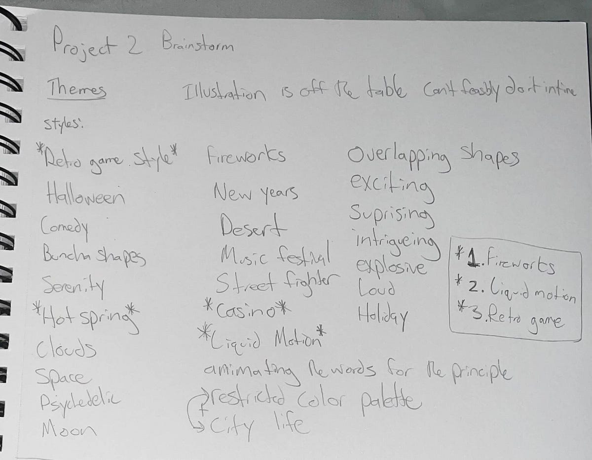 Motion Design Project 2 - Garrett Conway - Medium