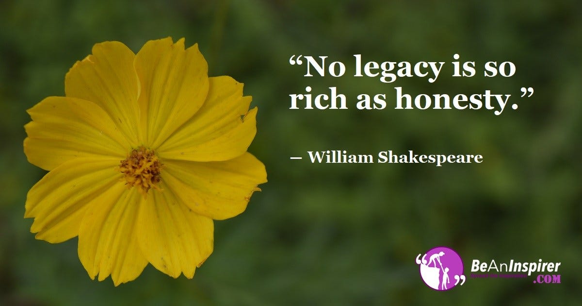 Men Is Not Rich With The Fortune He Owns But Honesty Is His Most ...