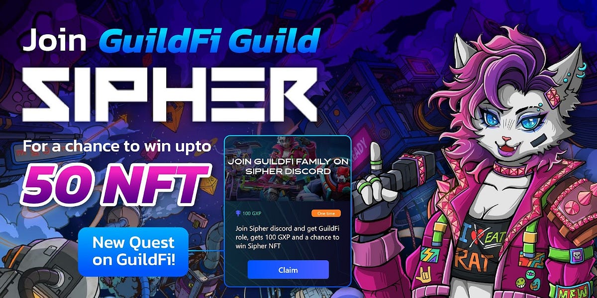 New Quest Launched — Receive 100 GXP and a Chance to Win Sipher NFT ...