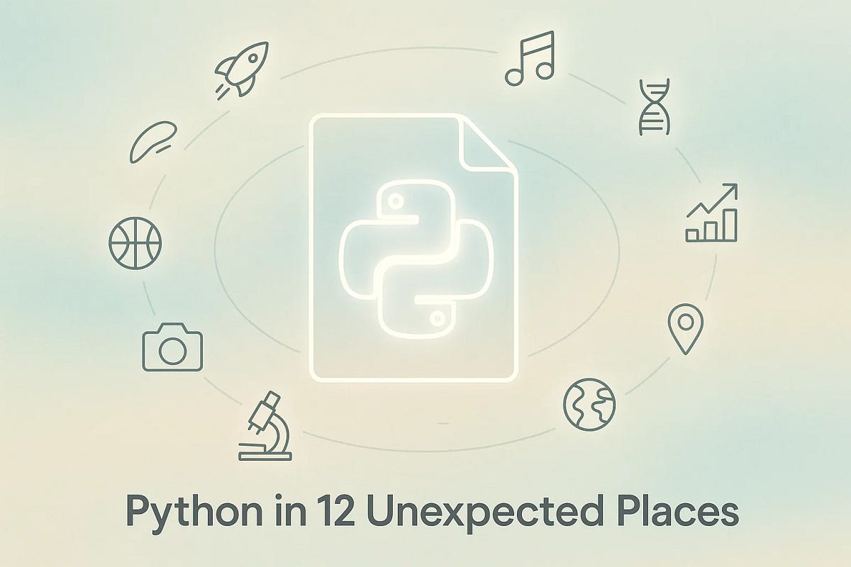 12 Times Python Was Used in Places You’d Never Expect | by Hassan ...