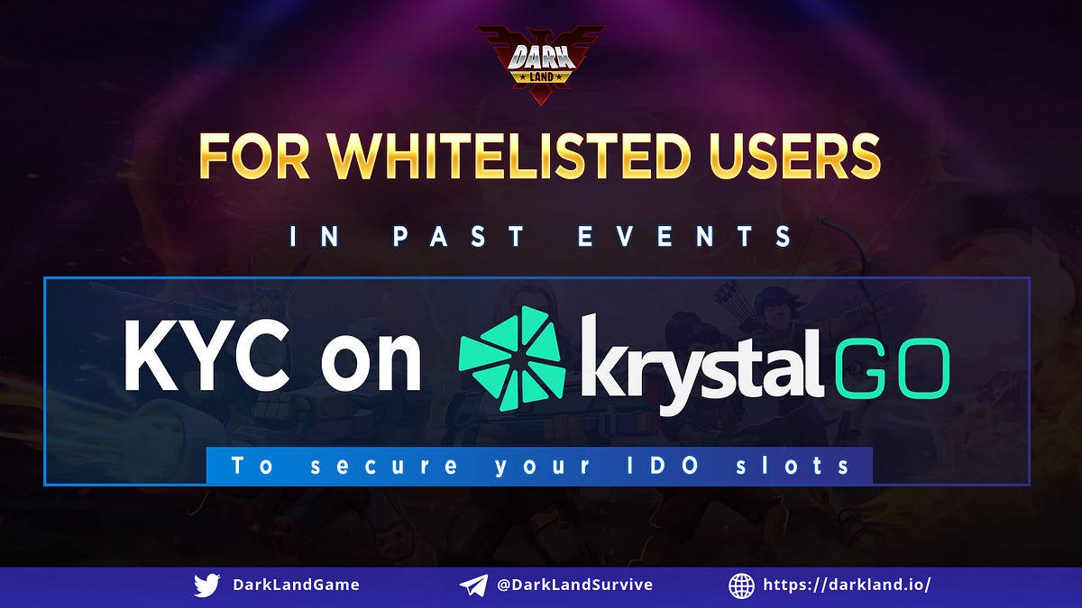 [ATTENTION] KrystalGO KYC Complete Participation Guide: FOR WHITELISTED SURVIVORS | by Gems ...