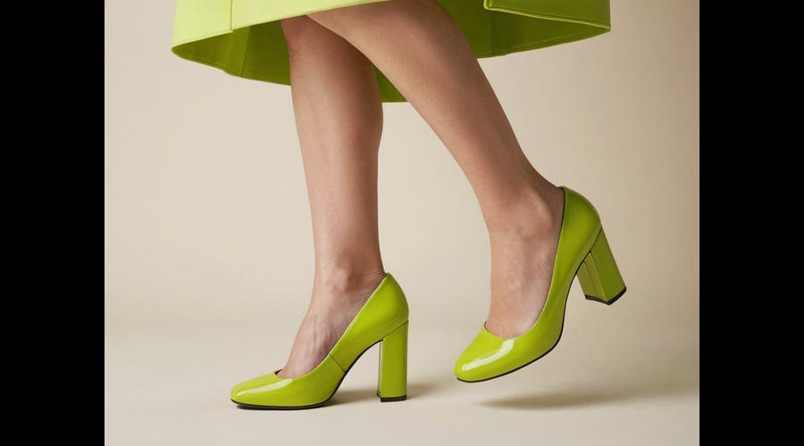 Lime Green Block Heels | by Danial Skeen | Medium
