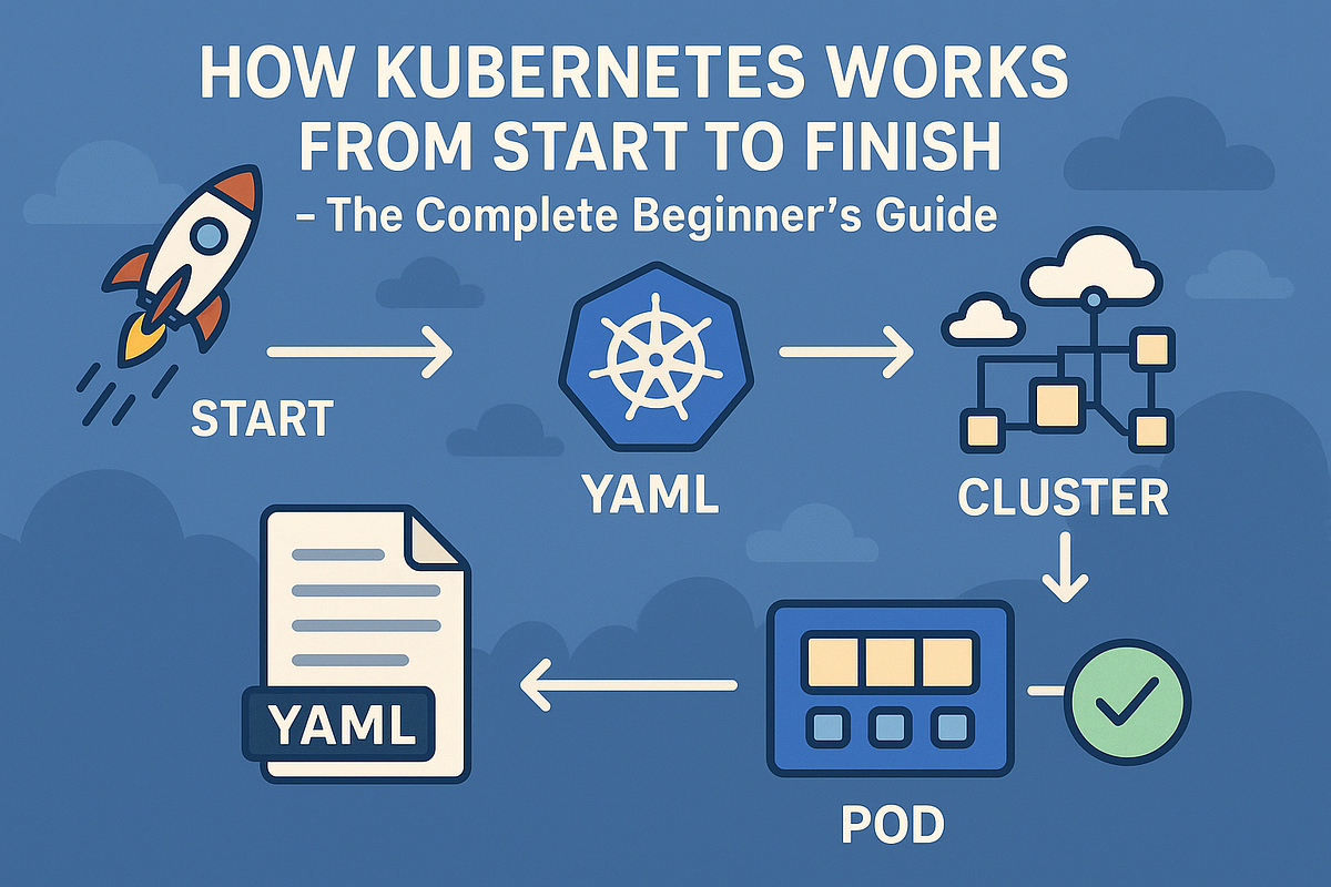 🚀 How Kubernetes Works From Start to Finish — The Complete Beginner’s ...