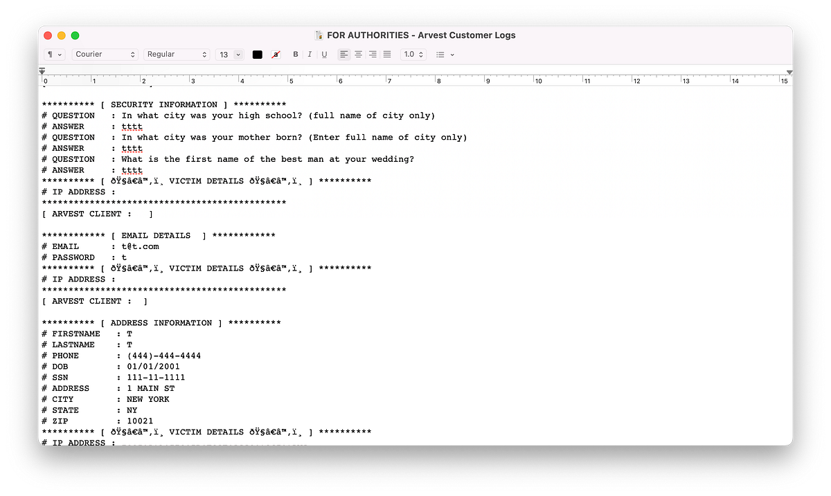 How I stumbled across an Identity Theft scam | by Nate Reprogle | Medium