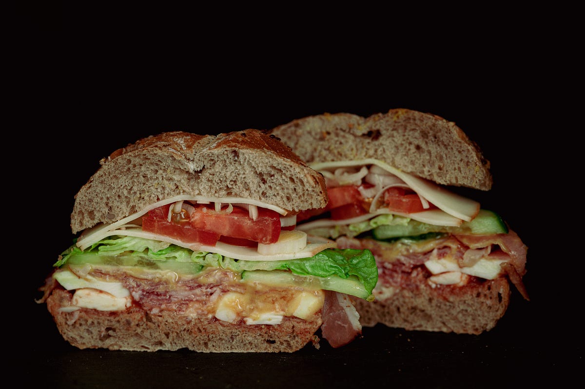 Going to the Sandwich-Stand. My friends are all going to the… | by Naz Rudin | Medium