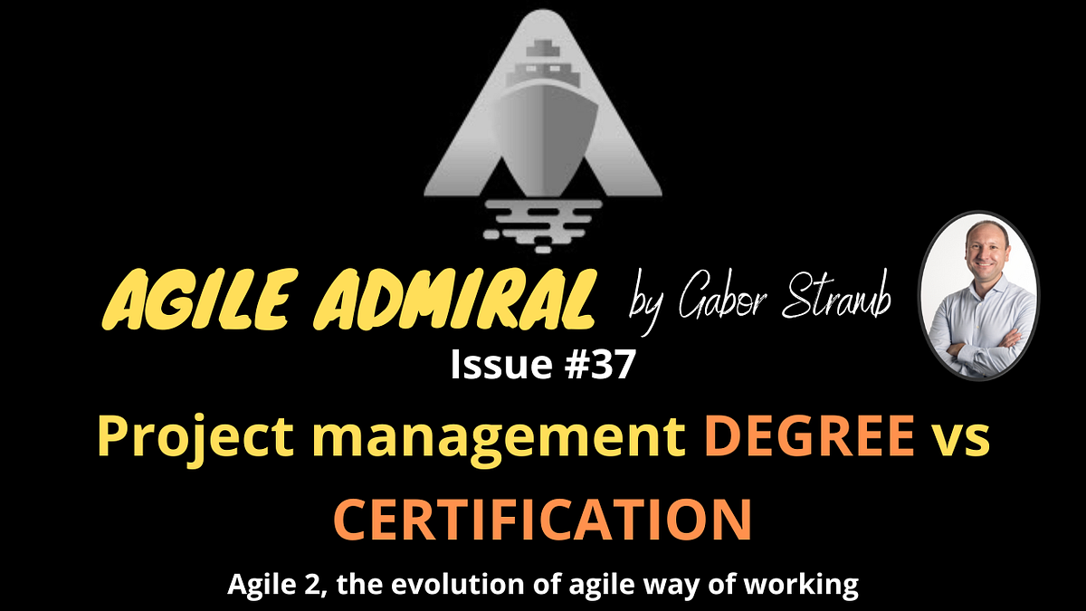 Project Management Degree Vs Certification: Best Path Revealed | by ...