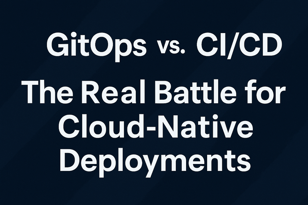 GitOps vs. CI/CD in 2025: The Real Battle for Cloud-Native Deployment at Scale | by Mohamed ...