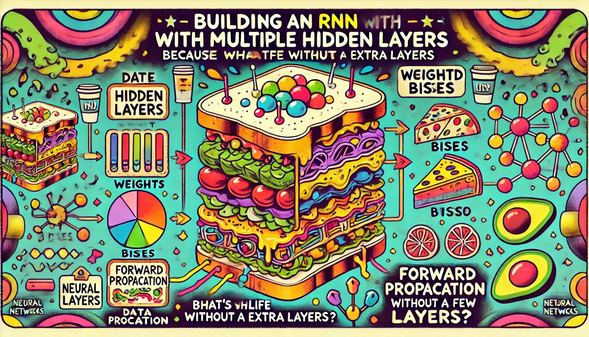 Building an RNN with Multiple Hidden Layers from Scratch (Because What ...