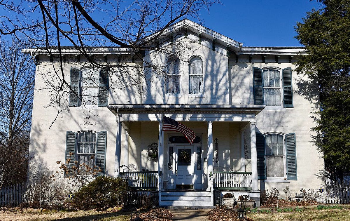 The Frenchtown Historic District In St. Charles County, Missouri Is ...