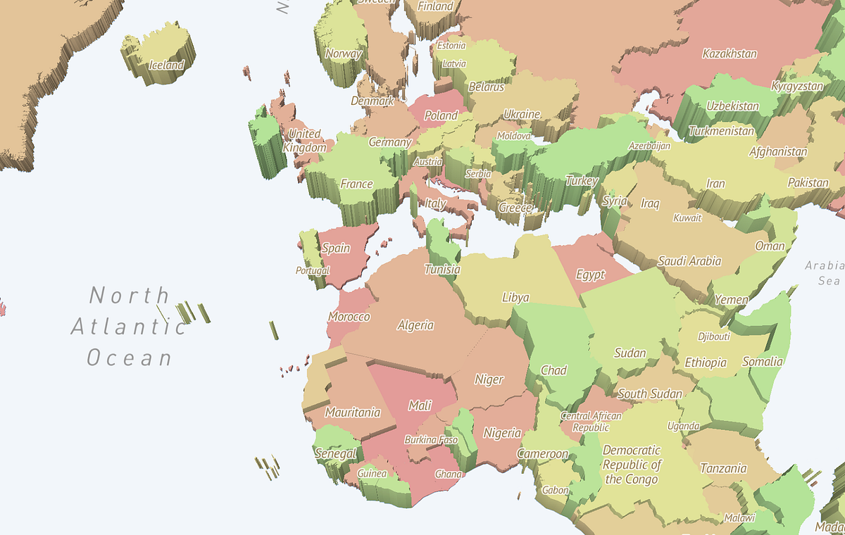 High resolution administrative country polygons in Studio | by Mapbox ...