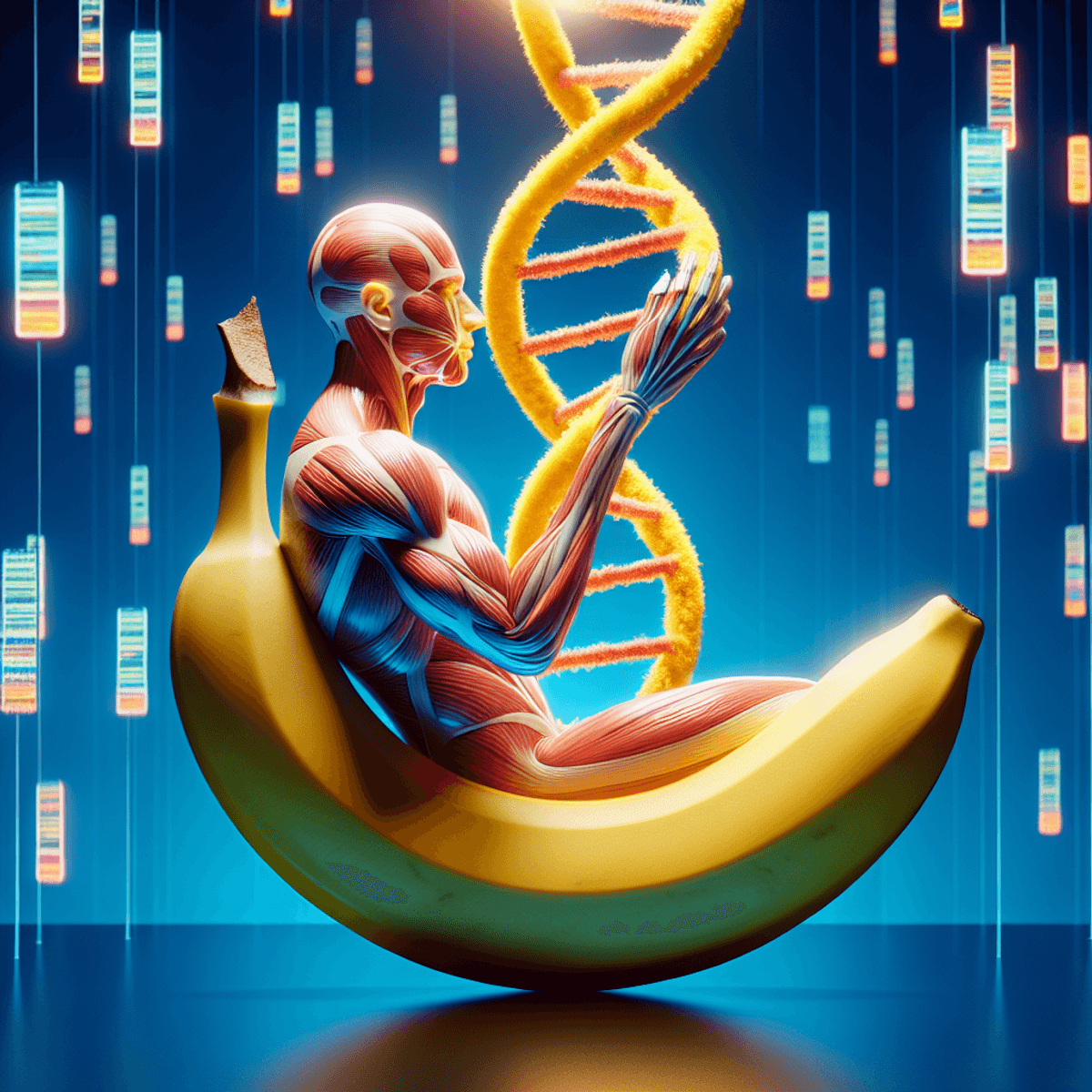 Have you ever met someone who shares 60% of their DNA with a banana ...