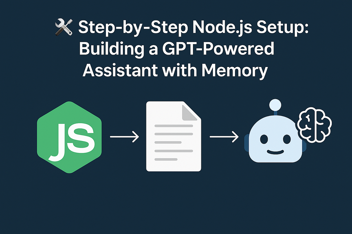 🛠️ Step-by-Step Node.js Setup: Building a GPT-Powered Assistant with Memory | by Asim Jaipuri ...