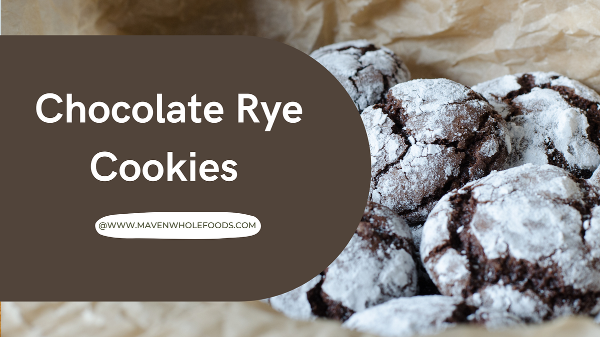 Chocolate Rye Cookies Recipes. Chocolate Rye Cookies | by ...