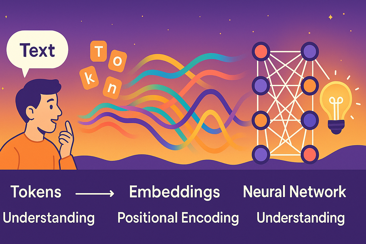 How LLMs Understand Text — From Tokens to Meaning (Beginner-Friendly ...