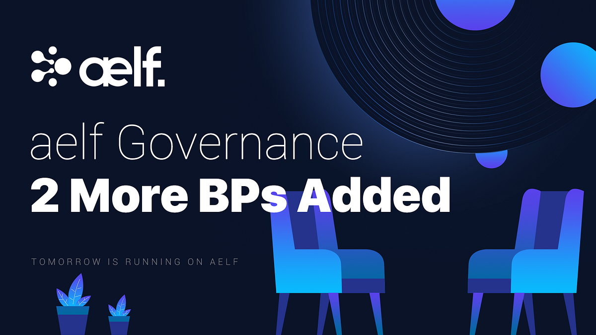 New Addition of aelf Block Producers Seats | aelf